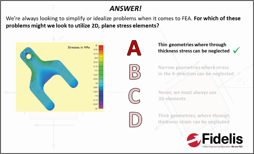 FEA Brain Teasers - FEA Exam And Interview Prep - Analysis - Fidelis ...