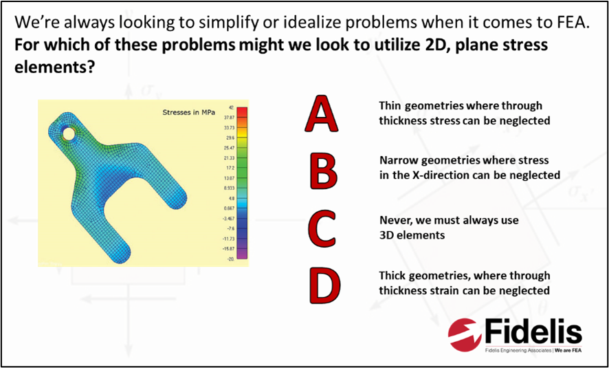 FEA Brain Teasers - FEA Exam And Interview Prep - Analysis - Fidelis ...